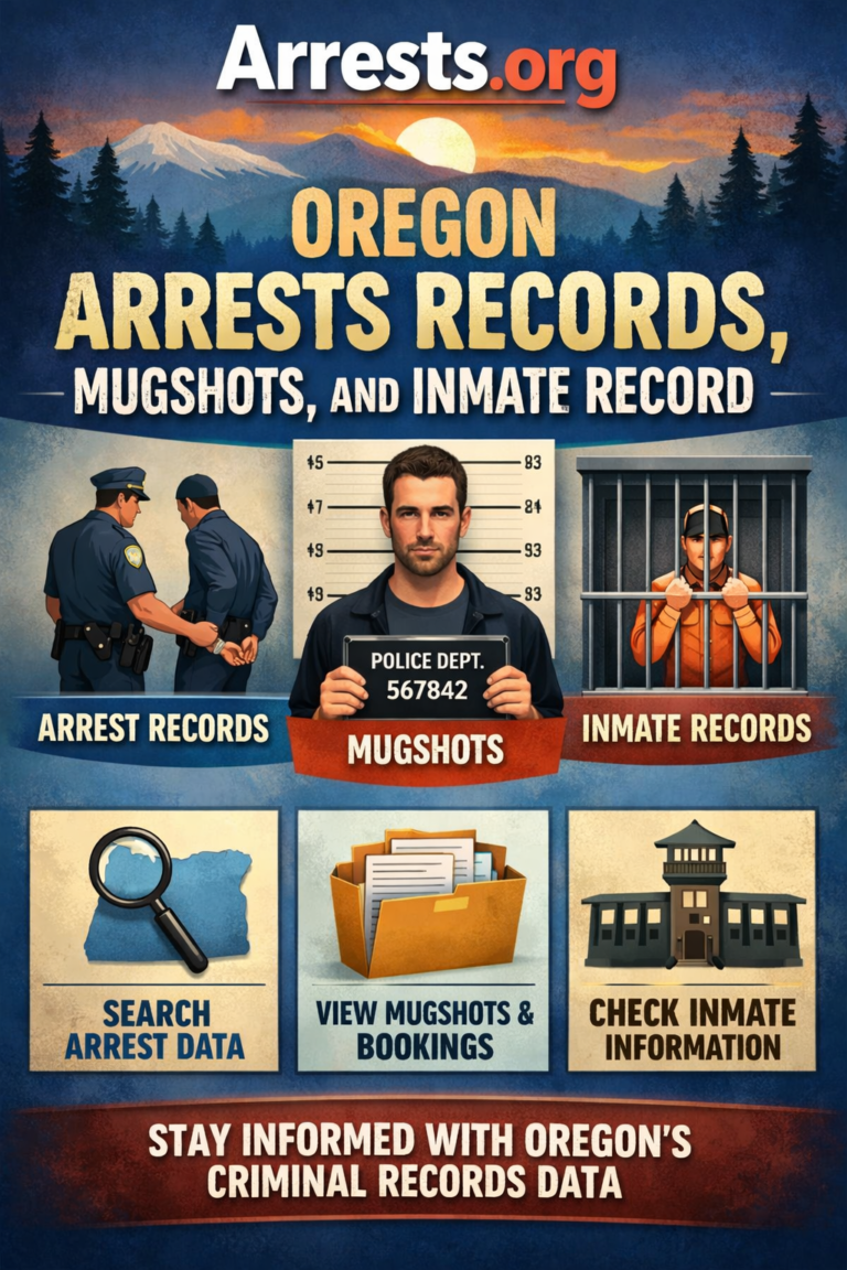 Arrests.org Oregon Arrests Records, Mugshots, and Inmate Record