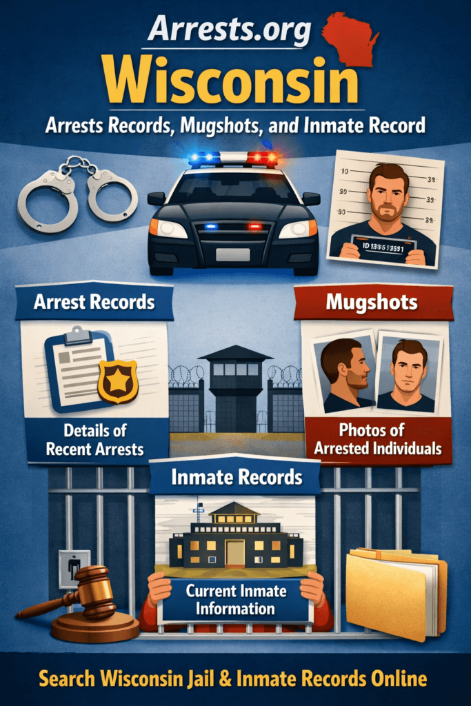 Arrests.org Wisconsin Arrests Records, Mugshots, and Inmate Record